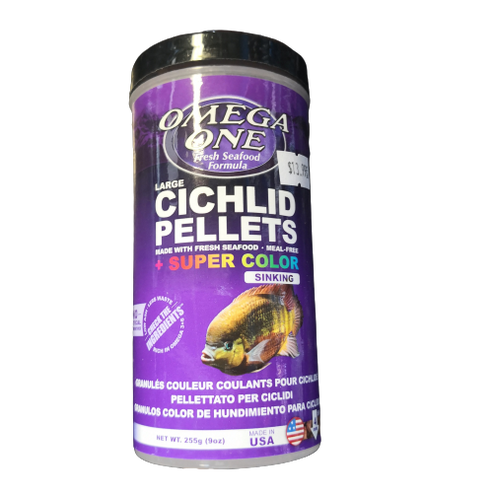 Omega One Cichlid Pellets + Super Color (Sinking) – Mississauga Aquarium